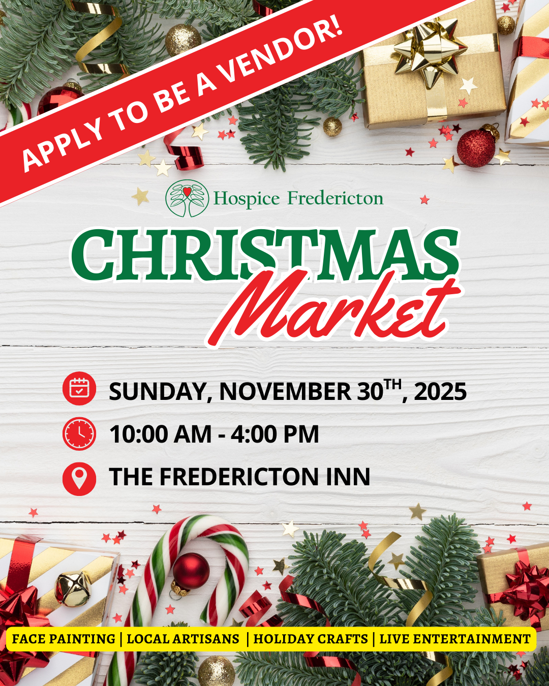 Christmas Market - Hospice Fredericton